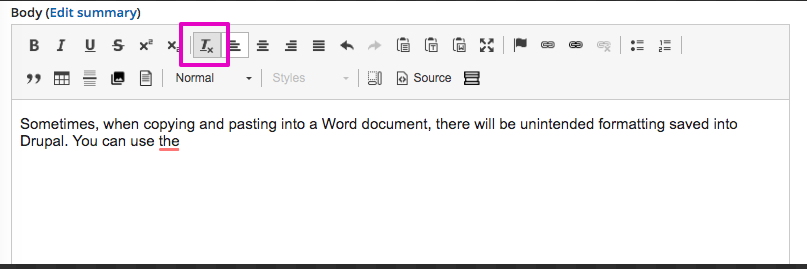 Remove Microsoft Word Document Formatting Easily MN Board Of Water Soil Resources